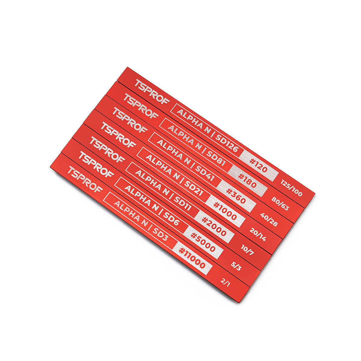 TSPROF Alpha N Set Of Narrow Resin Diamond Sharpening Stones SD126 — S — TSPROF Europe